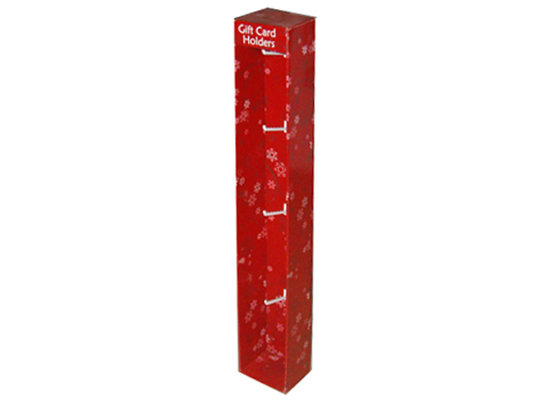 China Sidekick Displays Cardboard Gift Card Holders ENSK007 supplier
