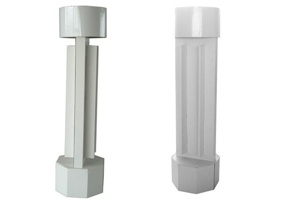 China Universal purposed White Spinner Display Racks Rotating  Stand ENSP017 for ads supplier