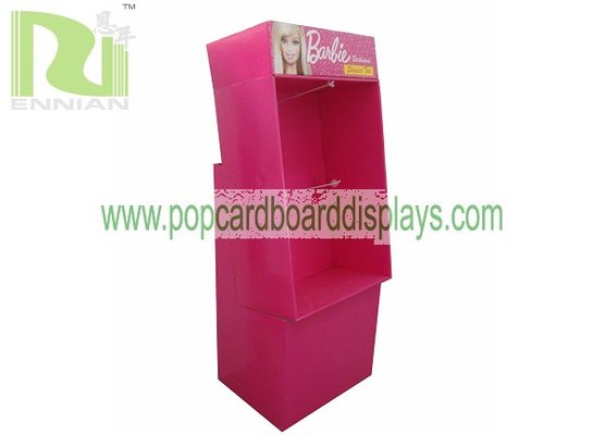 China Hooks red Barbie pop cardboard displays ENCB013 point of purchase supplier
