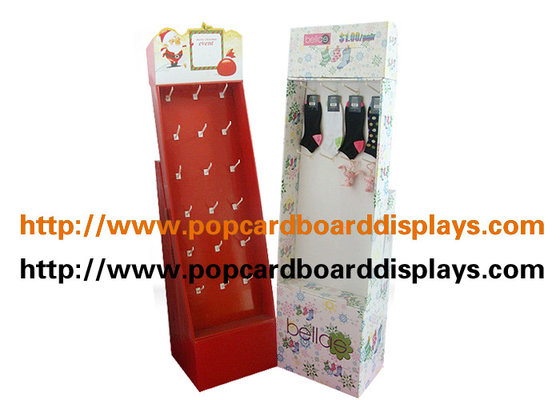 China Customized Cell Accessories Cardboard pop Floor Display Stands supplier