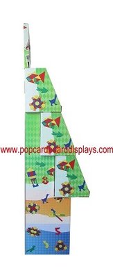 China Game Cardboard Floor Displays Pop Shipper Carton Display Rack Stand supplier
