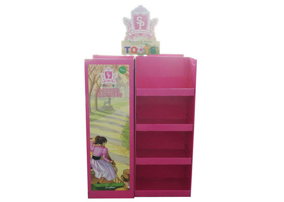 Advertising All Sides Cardboard Display Stand Pallet In Supermarket supplier