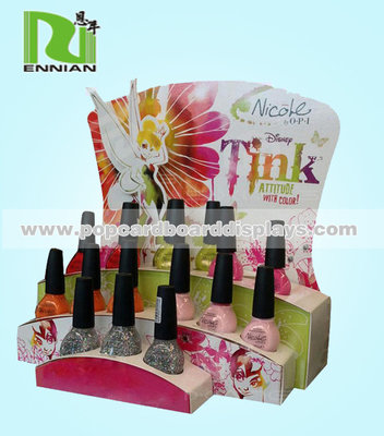 Creative Printing Counter Retail Cardboard Displays For Nail Polish supplier