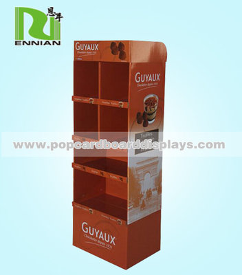 Coffee assemble POP Cardboard Displays environmental and portable supplier