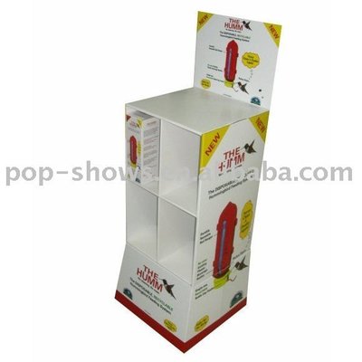 Cardboard Drink Bottle shop display stands , Light Duty Style supplier