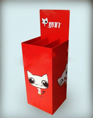 Lovely Eco friendly Cardboard Dump Bin Display For Retail Store supplier