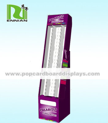 Spectacles Remevable Foldable POP Cardboard Displays screen printing supplier