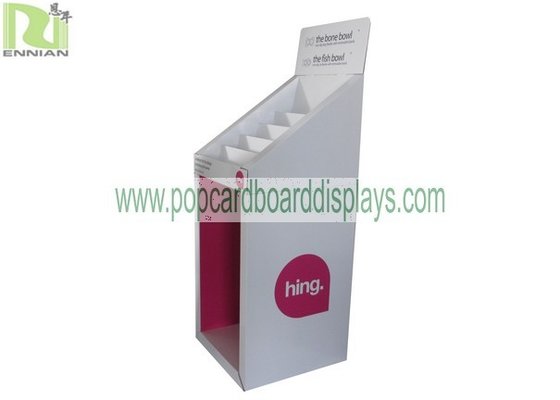Recycled POP Cardboard Displays With 5 Tires , Offset Printing supplier