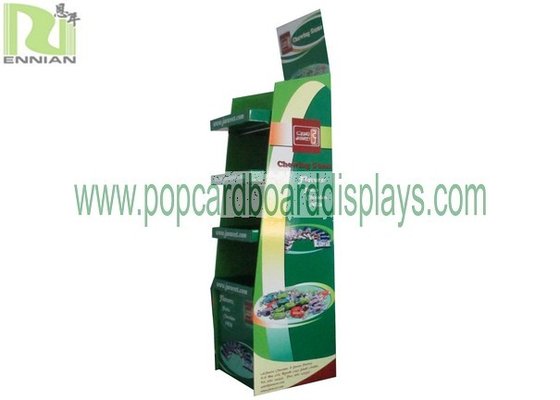 Strong Cardboard Floor Displays Candys Point Of Sale Display Stands supplier