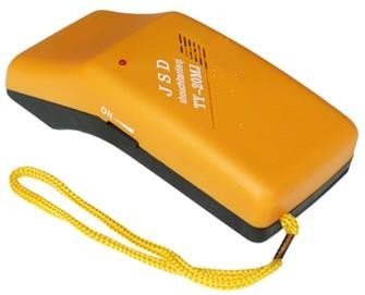 Yellow Portable Needle Detector , Effective Garment Metal Detector