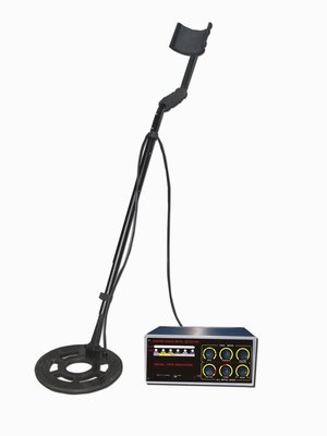 Deep earth gold search detector treasure locator with 9.5 inch disk waterproof probe