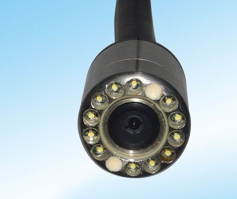 IP 68 Waterproof Under Vehicle Inspection Camera with 12 LED Hose Camera