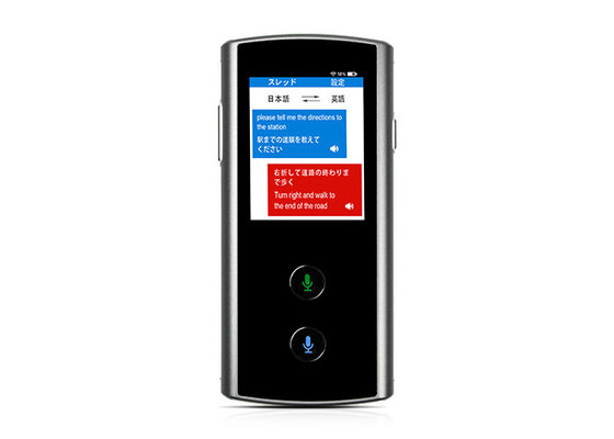 2.4 Inch TFT Screen Instant Voice Translator , Automatic Language Translation Device