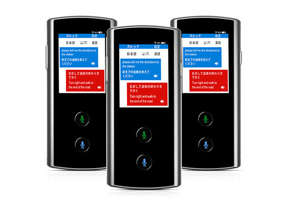 WiFi Instant Voice Translator Device 2.4 Inch IPS Capacitive Touch Screen