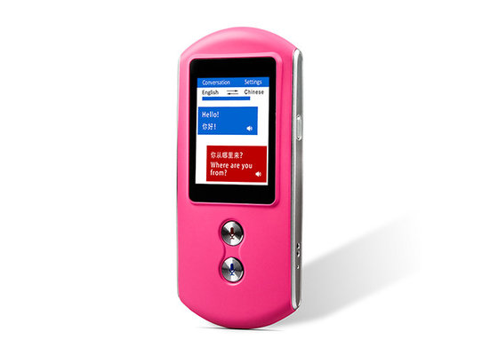 1300mAh Battery Instant Voice Translator , Portable Voice Language Translator
