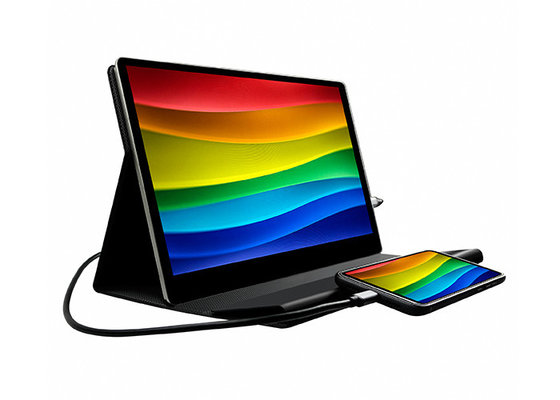 High Resolution 13.3" Portable Monitor , Extra Portable Monitor For Laptop