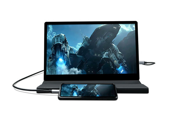 13.3 Inch Portable Touch Screen Monitor 178° Viewing Angle Supporting PD Charger
