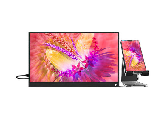 Narrow Bezel 13.3" Portable Monitor , Laptop Portable External Monitor