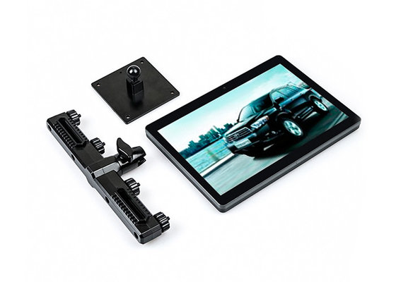 DC 9V - 36V Car LCD Player Clear Vision Body Sensor Optional For Advertising