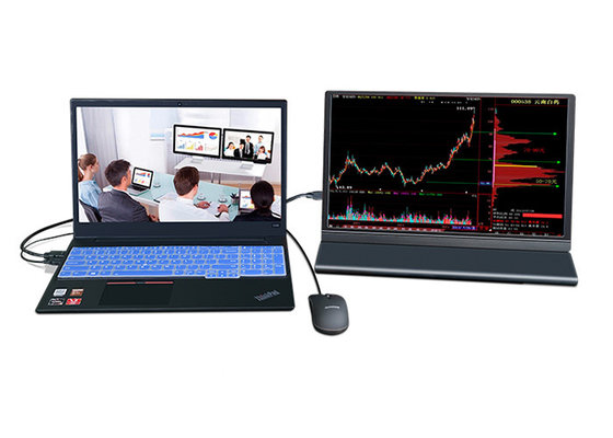 Full Function IPS 15.6" Portable Monitor Multiple Language Supporting Smart Phone