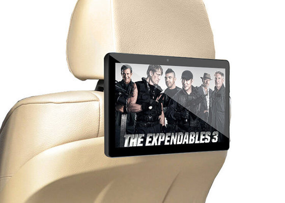 400 Nit Brightness Touchscreen Car Monitor with headrest VESA Mounting