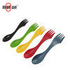 Antique Spoon Fork Knife In One Multifunction Plastic Material For Kitchen