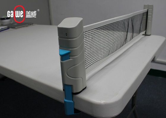 Retractable Table Tennis Gift Set , White Ping Pong Set For Kitchen Table