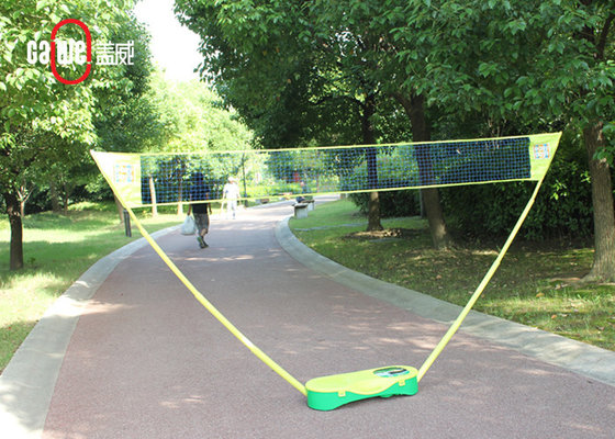 Easy Taking Colored Portable Badminton Set 1.55M Net Height PC / PP Material