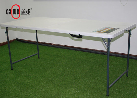 Stable 8 Foot Plastic Folding Tables Innovative Nesting For Leisure Time