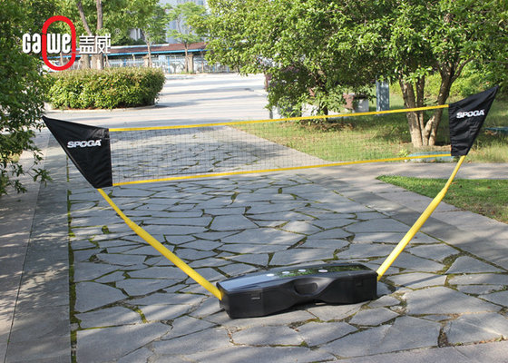 3 In 1 Badminton Easy Set with Freestanding Base Portable Removable Lightweight