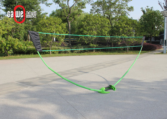 Outdoor Badminton Easy Set With Freestanding Base Lightweight  Customized Color