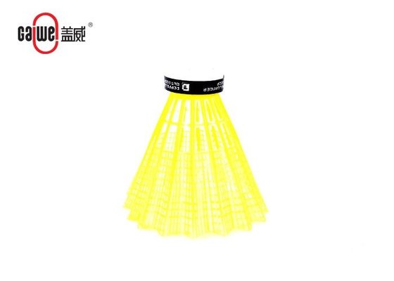 Gift Plastic Badminton Shuttlecock For Outdoor Play Water Resistant Easy To Clean