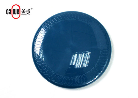 Low Weight Home Frisbee Flying Disc Blue Color Non Toxic / Stick Practical