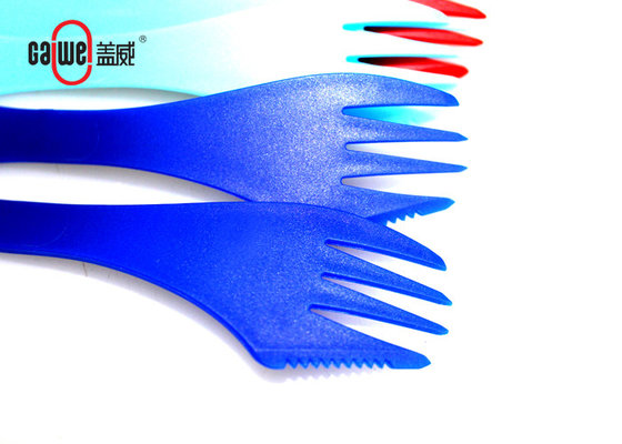 Outdoor Eating Spoon Fork Knife In One Easy To Take Lightweight ABS Material