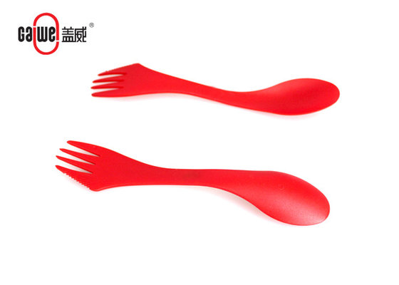 Disposable Combination Knife Fork And Spoon , Individual Plastic Forks Recyclable