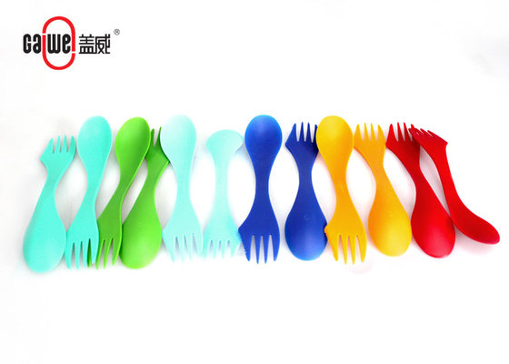Sturdy Knife With Fork And Spoon , Easy To Clean Plastic Spoon Fork 8g Weight