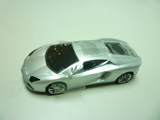 ABS Portable Speaker For Laptops / Bluetooth Speaker With FM Radio / Car Shaped Speakers / With SD Card