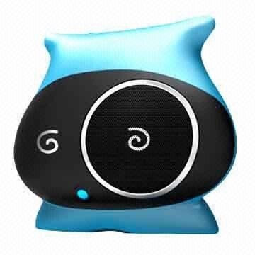Attractive Bull Bluetooth Speaker with Handsfree and Line-in Functions Bluetooth 2.1EDR