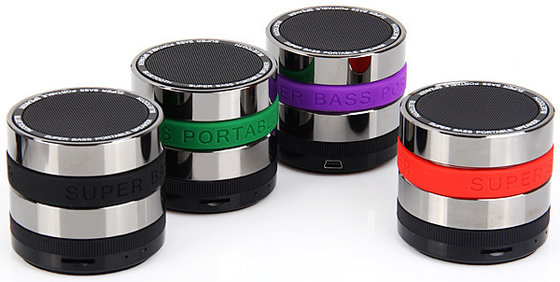 Super Bass Hi-Fi Portable Mini Wireless Bluetooth Speaker Hands-free TF Card Built-in FM Radio for PC/iPod/iPhone/MP3/4