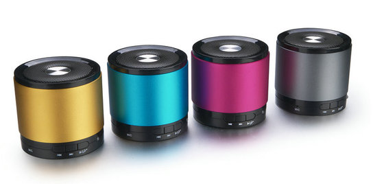 Circular Column Stereo Digital Speaker Hands Free Bluetooth Speaker / with any 3.5mm audio device