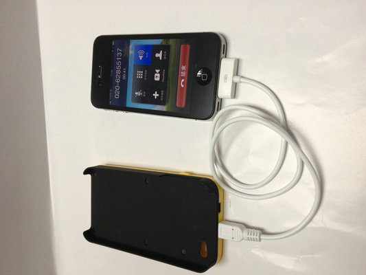 USB Cable Portable Iphone Bluetooth Speakers With 1700m Ah Rechargeable Lithium Battery For iphone 4 / 4S
