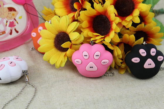 USB1.1/2.0 Flower Portable Speakers With SD Card / Portable Stereo Digital Speaker For For Laptop Computer