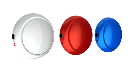 Black, Red, Blue, White Mini Fashionable Button Portable Speakers For Cell Phones, Iphone Or On Clothes