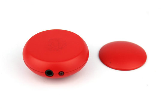 Black, Red, Blue, White Mini Fashionable Button Portable Speakers For Cell Phones, Iphone Or On Clothes