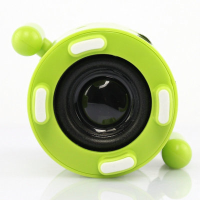 Portable Robot Speaker With Lithium Battery For Android MP3 Player / Portable Speakers For Cell Phones