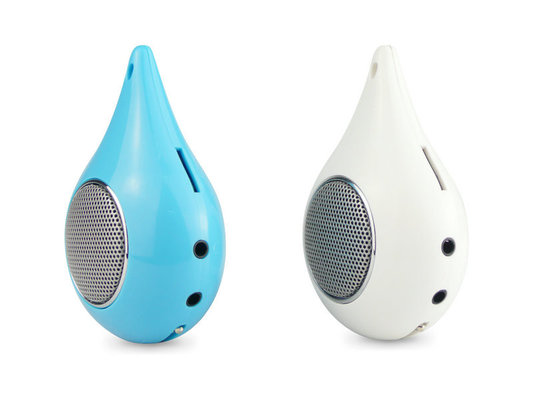 2 Led Lights Portable Speakers With SD Card Suitable For MP3 / Mp4