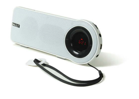 LED Portable Speakers With SD Card / Portable Stereo Digital Speaker For MP3 / MP4 Player