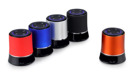 Audio Sound Portable Speakers For Cell Phones With Touch button
