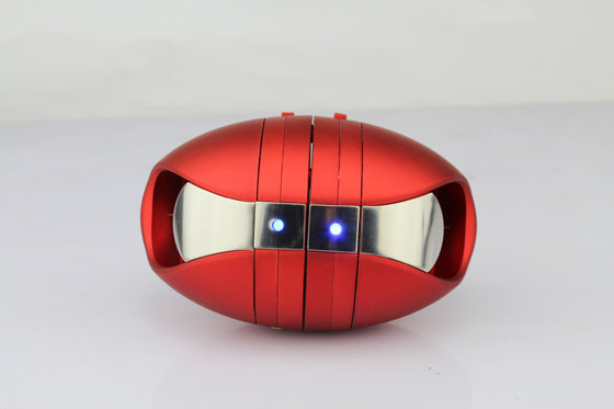 DC 5V Hands Free Bluetooth Speaker With Paired Red For MP3 Notebook