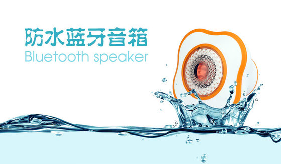 Waterproof 2.1 EDR Hands Free Bluetooth Speakers For IPhone / iPad
